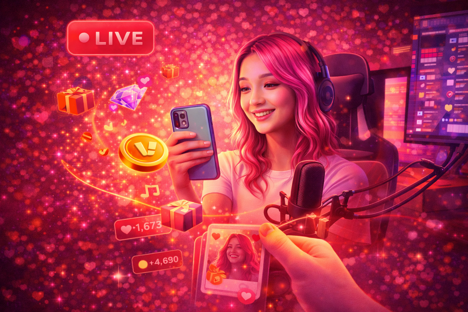 Vibemate - Date, Stream, Chat & Earn Real Rewards